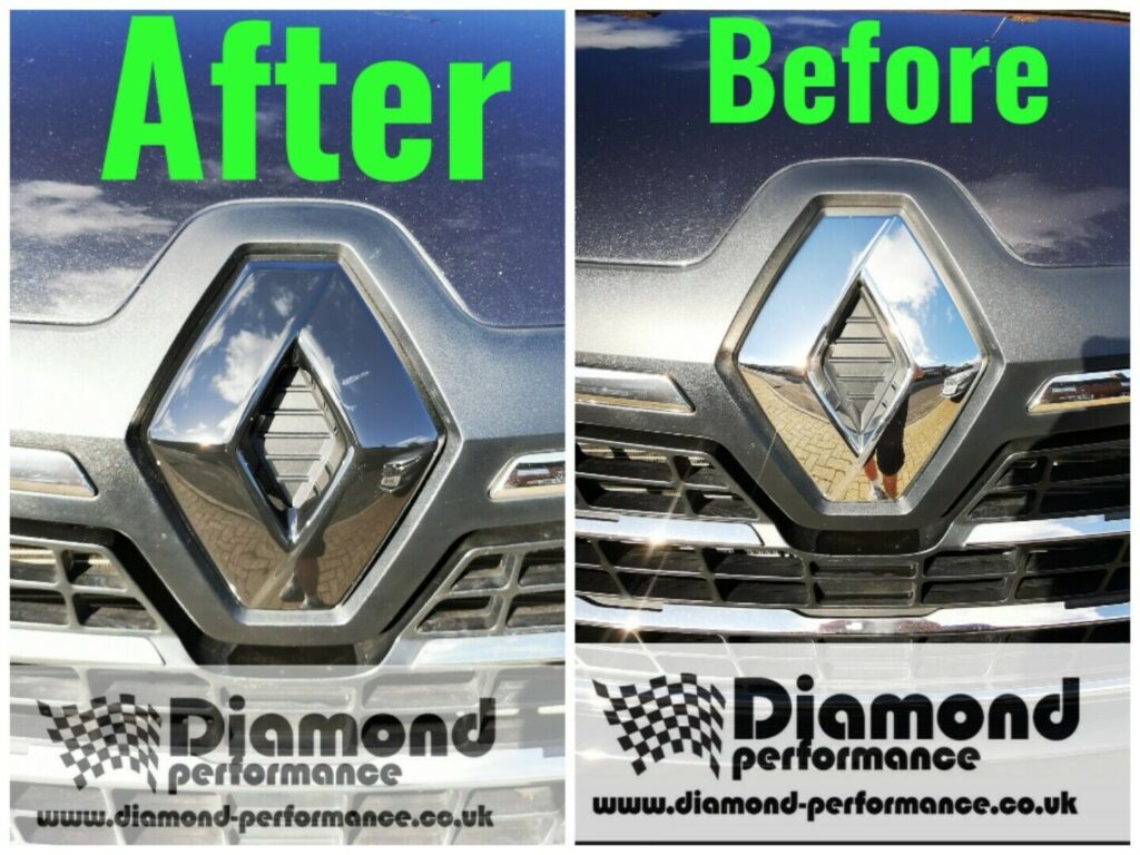 Logo cover for RENAULT TRAFIC 3 Facelift 2020-21 in GLOSS BLACK ...